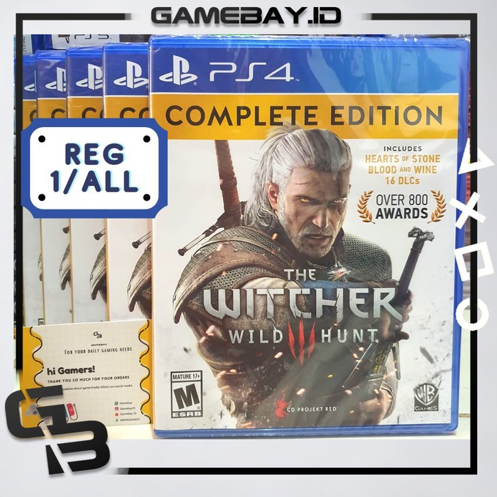 Ps4 The Witcher 3 / III "Wild Hunt" - Game Of The Year Edition | Shopee ...