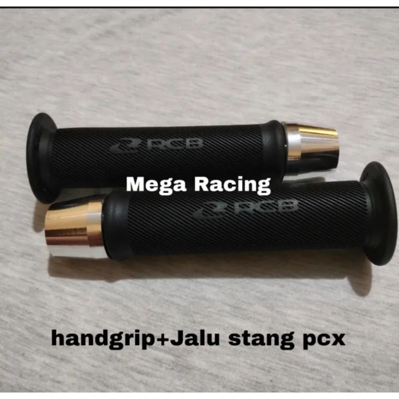 HITAM Rcb HG 66 Black GRIP Package+ UNIVERSAL THUNDER CHROME Handlebar ...