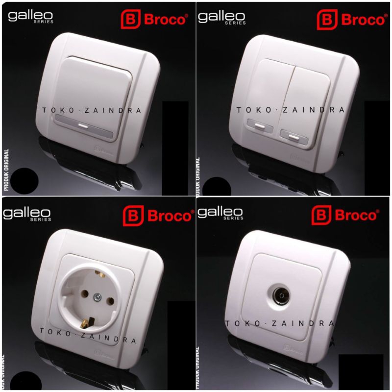 Ib Broco Galleo Decoration Socket Switch Switch Single 1 Double Series ...
