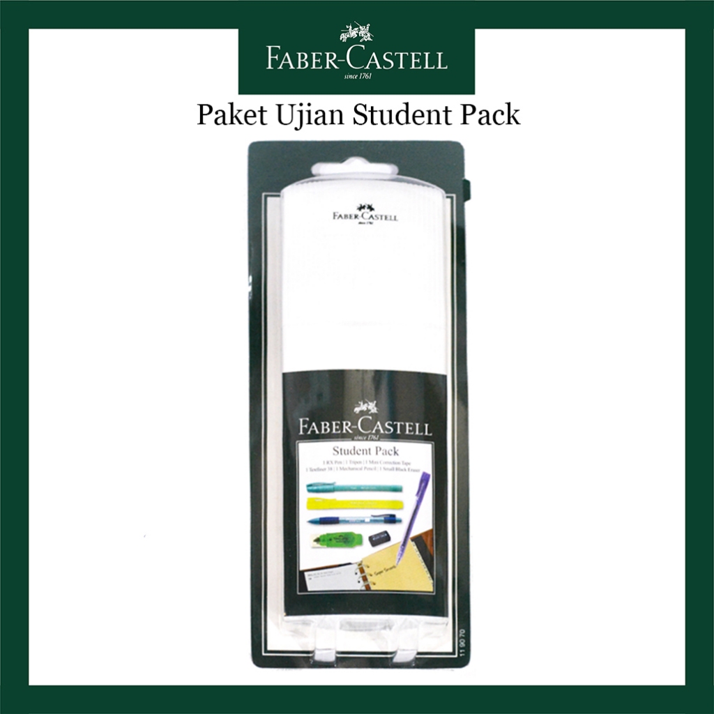 Faber Castell Pencil Case/Faber Castell Student Pack Exam Pack/Complete ...