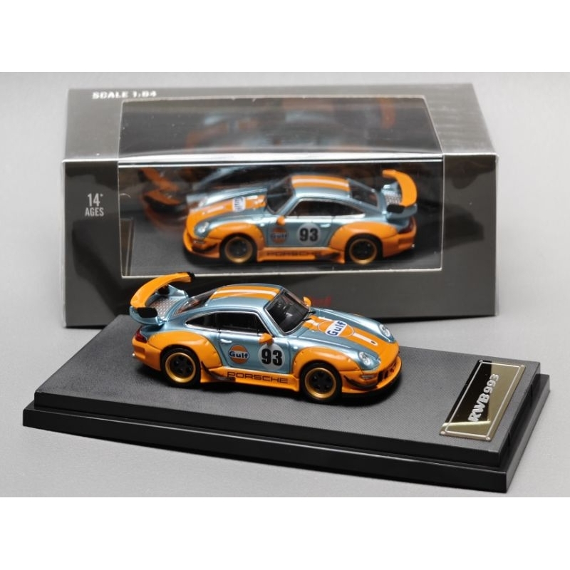 Star Model Porsche RWB 993 High GT Wing RLC GULF 93 Special Edition ...