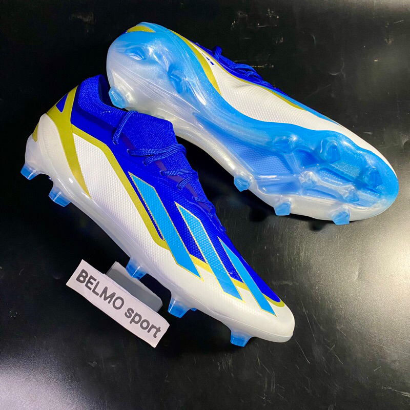 Adidas X Crazyfast.1 Messi Blue Goldh. Soccer Shoes | Shopee Philippines