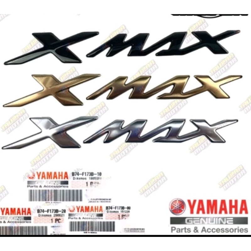Yamaha XMAX X-MAX B74 F173B-20 LOGO EMBLEM Original YAMAHA | Shopee ...