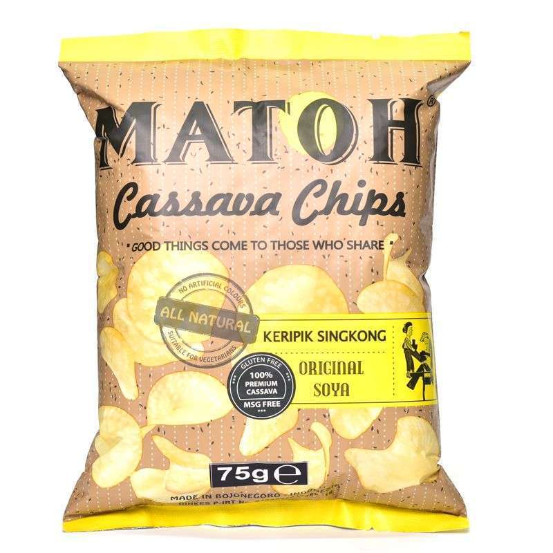 Matoh Original Soya Cassava Chips 75 G | Shopee Philippines