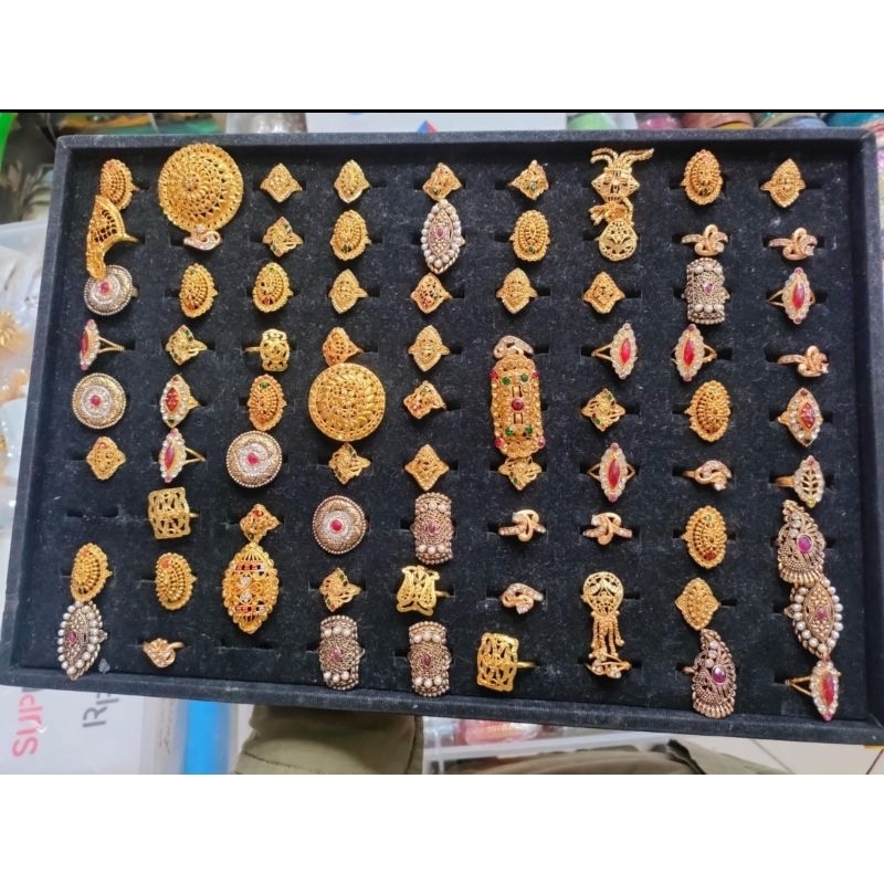 Original dubai Indian rings, genuine anti-fade stainless steel rings ...