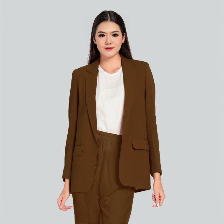 Yuri Women's Blazer/Padded Blazer/Korean Women's Blazer/Blazer Without ...