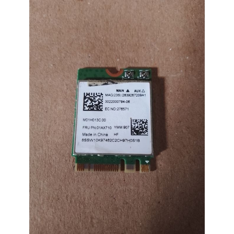 Realtek RTL8821CE FRU 01AX710 laptop Wifi card | Shopee Philippines
