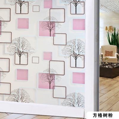 Glass Sticker Glass Window Film Sandblast Glass Window Coating Motif ...