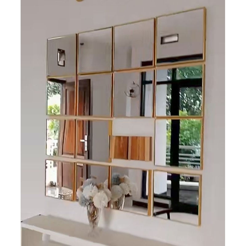 Mirror decoration frameless box contains 10 pcs | Shopee Philippines