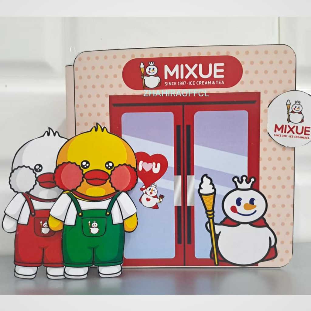 Viral PAPER DOLL HOUSE MIXUE CHILDREN'S EDUCATIVE TOY CAN BE ...