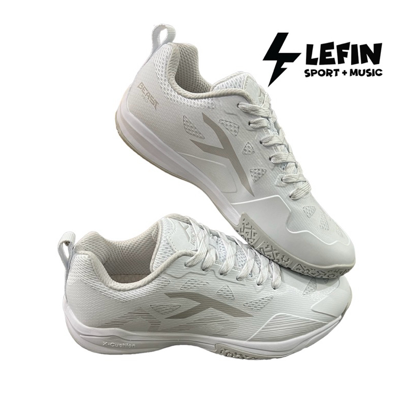 Hundred Beast Pro White Badminton Shoes | Shopee Philippines