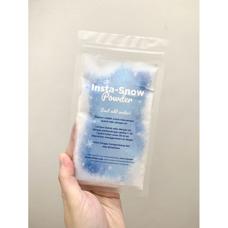 Instant Snow Powder Kids Sensory Snow Fake Snow | Shopee Philippines
