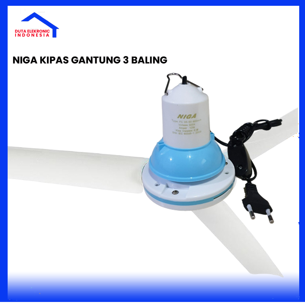 Niga 3-blade Hanging Fan Mini Ceiling Fan 8W 12W 15W 20W And 25W ...