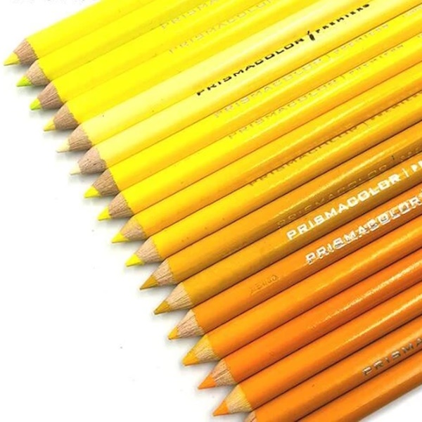 Prismacolor Premier YELLOW ORANGE RED SERIES Soft Core Colored Pencils ...