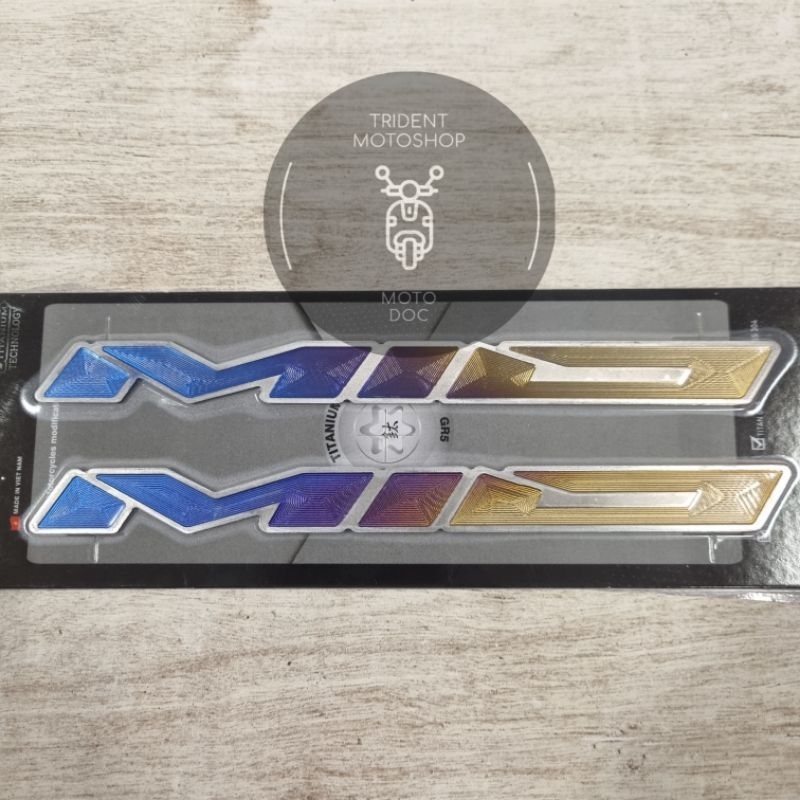Yamaha MIO Titanium Body Logo Sticker Emblem Original Vietnam | Shopee ...