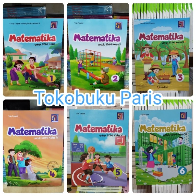 Original & New Book Of Mathematics Elementary School mi Class 1 2 3 4 5 ...