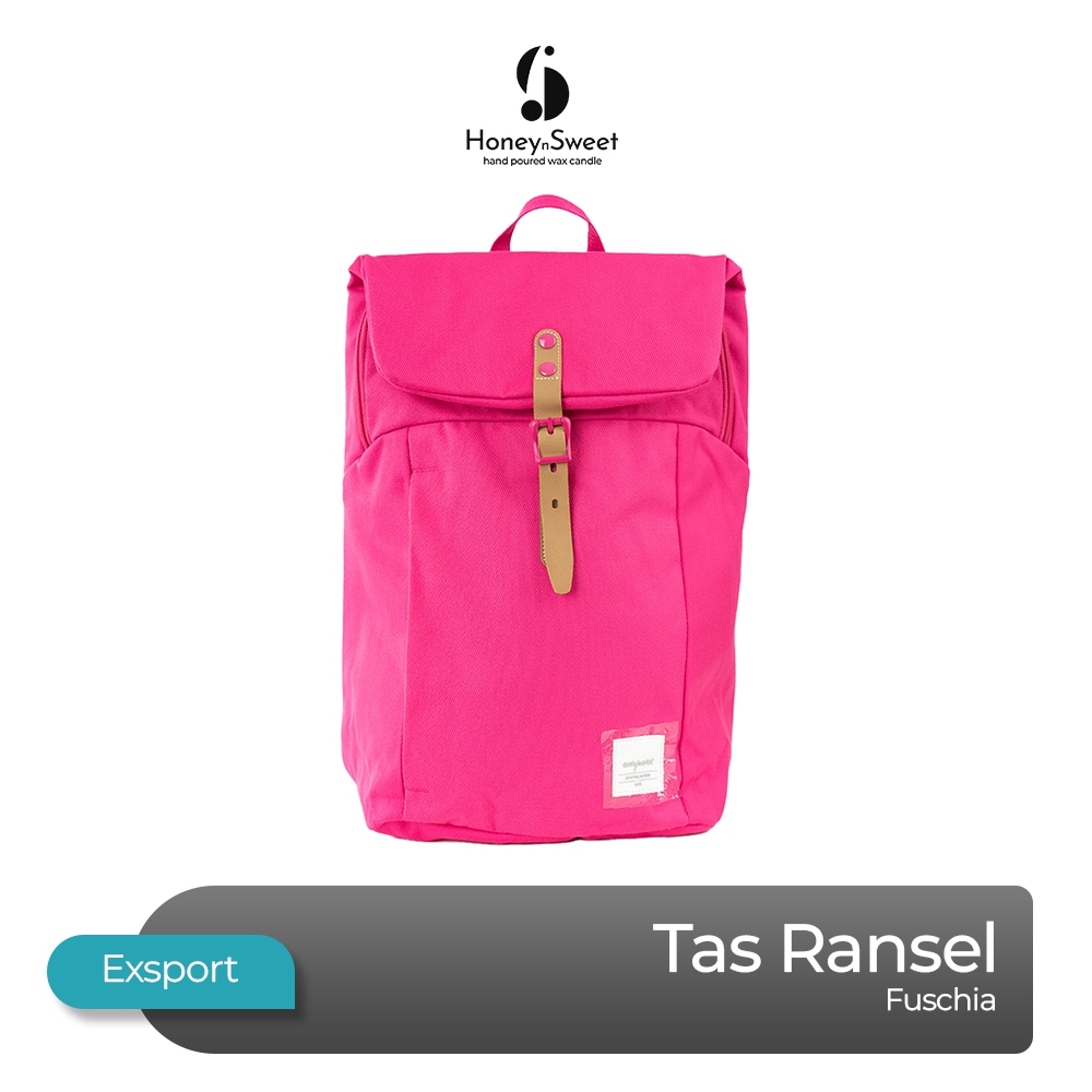 Exsport Foldera Backpack Abby Colorize Laptop Backpack Full Color Pink ...