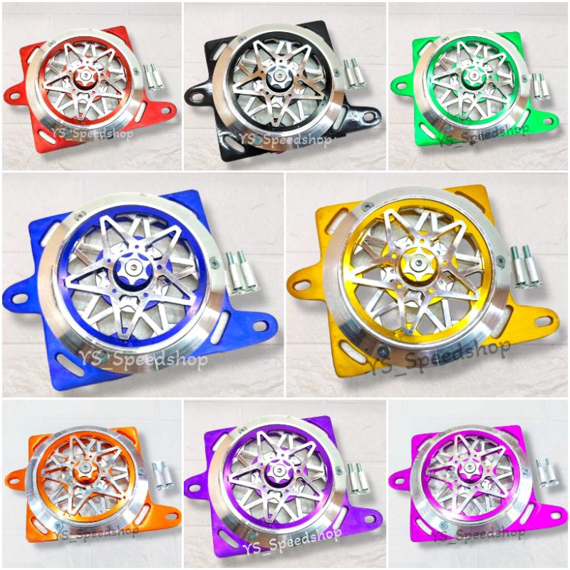 Radiator Cover set spinner / radiator Cover set spinner star motif ...