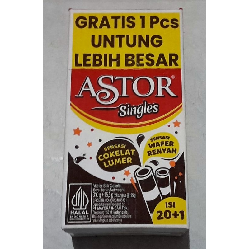 Astor SINGLES 1 BOX Contains 20 PCS | Shopee Philippines