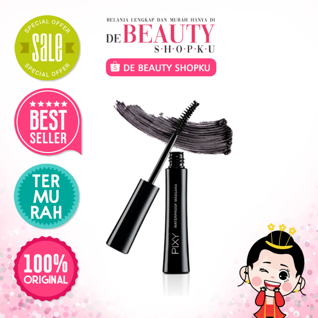 Pixy WATERPROOF MASCARA BLACK | Shopee Philippines