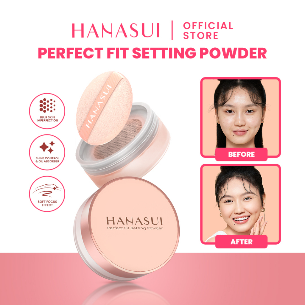 Hanasui PERFECT FIT SETTING POWDER - ORIGINAL MATTE POWDER | Shopee ...