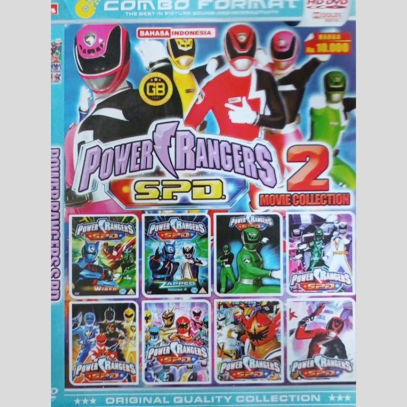 Power Rangers SPD Cartoon Film Collection Cassette | Shopee Philippines