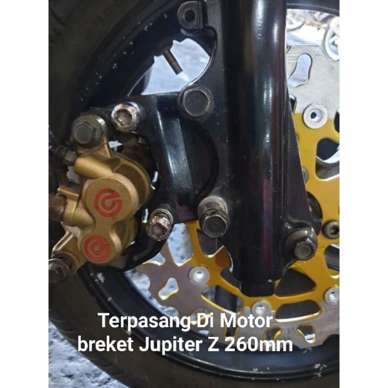 Front Disc Bracket 260mm Standard Caliper Built-In Motor pnp Jupiter Z ...