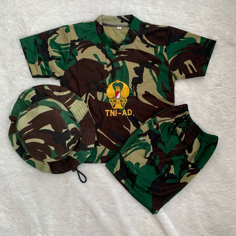 CHILDREN'S SHORT T-SHIRTS SET FREE MALVINAS LORENG JUNGLE HAT ...