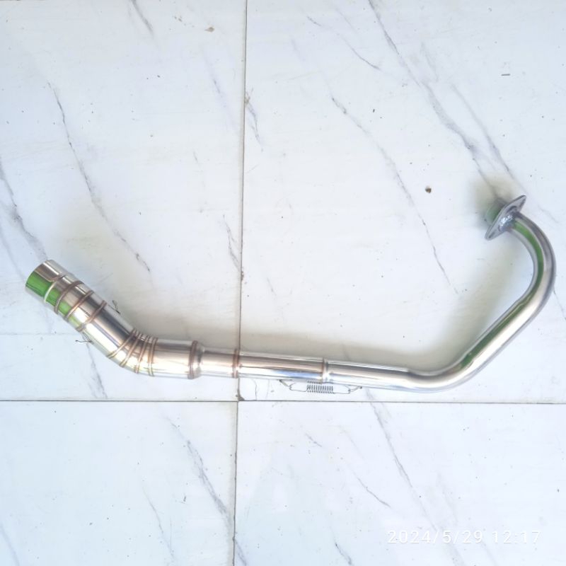INLET NECK PIPE 50MM EXHAUST SATRIA FU KARBU NECK EXHAUST FU KARBU ...