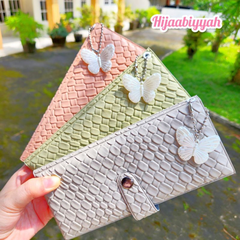 Lily Disciplined Wallet with Butterfly Woven motif | Shopee Philippines