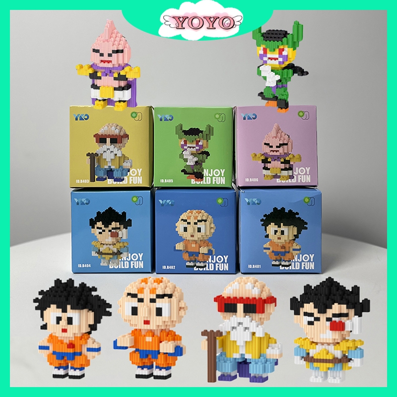 YOYO Building Blocks DIY Dragon Ball Mini Nano Blocks Blcok Cartoon ...