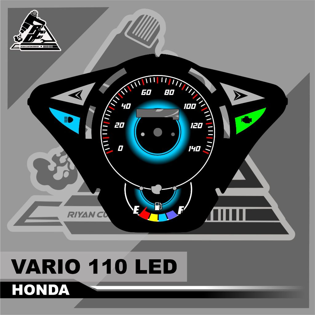 Custom VARIO 110 LED SPEEDOMETER BOARD CUSTOM VARIO 110 LED SPEEDO ...