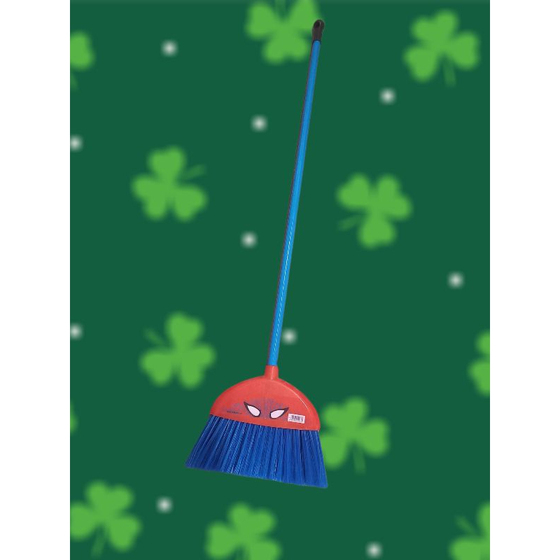 Spiderman character broom / spiderman broom / nylon broom / floor broom ...