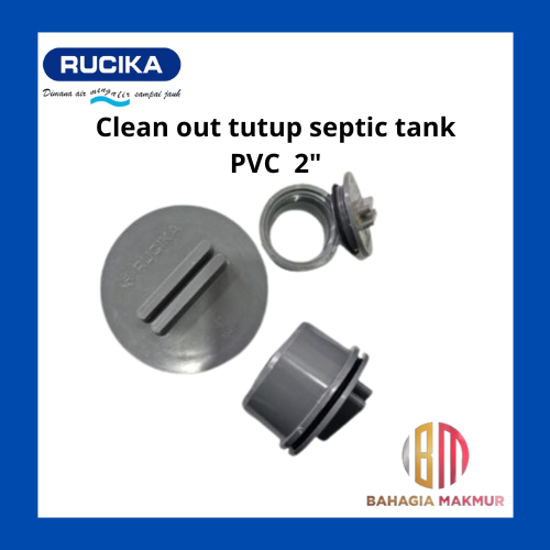 Clean Out / Rucika PVC Septic Tank Cover 2" inch | Shopee Philippines