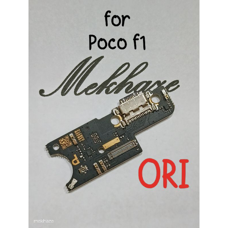 CHARGER CONNECTOR XIAOMI MI POCO F1 ORI PLUS IC CONNECTOR BOARD CAS PCB ...