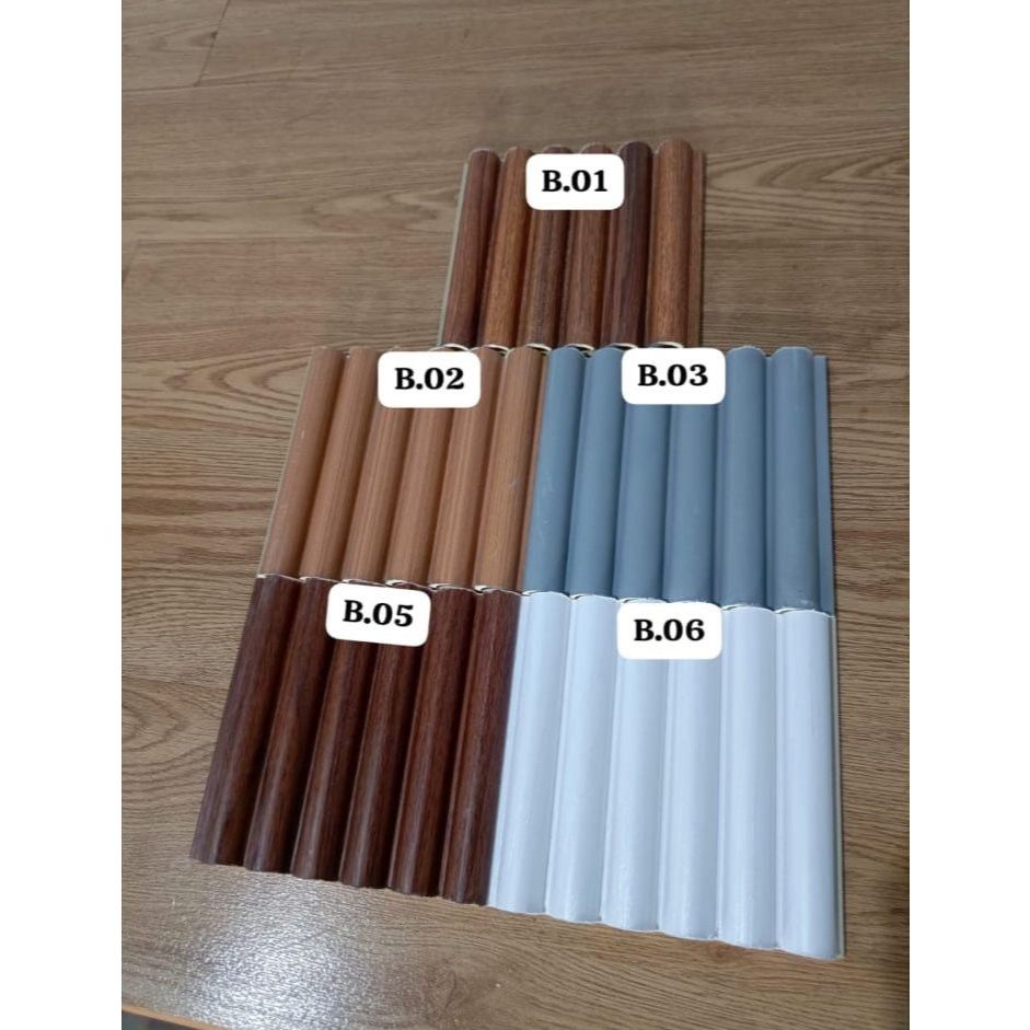 Wpc Curved WALLPANEL WALLPANEL Length 145CM Width 16CM Thickness 15MM ...