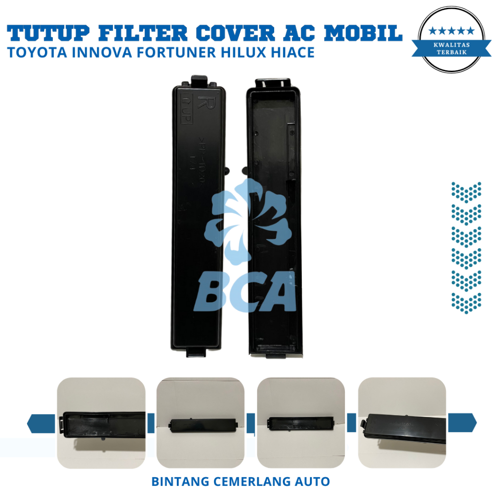 BEST QUALITY Toyota Innova Fortuner Hilux Hiace Car AC FILTER COVER ...
