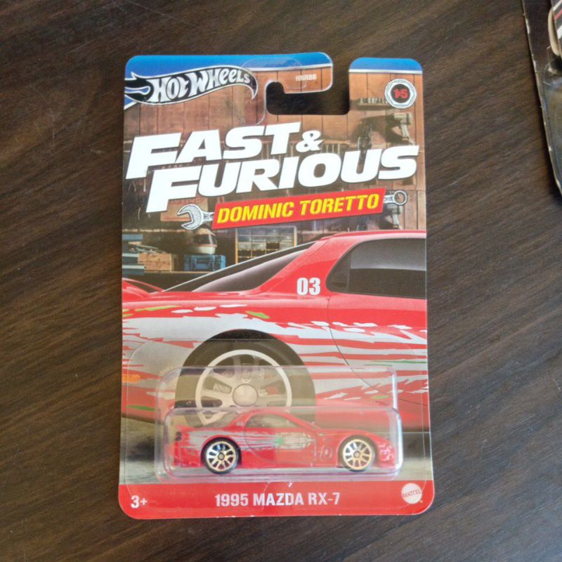 Hot wheels fast and furious Dominic Toretto 1995 Mazda rx7 | Shopee ...