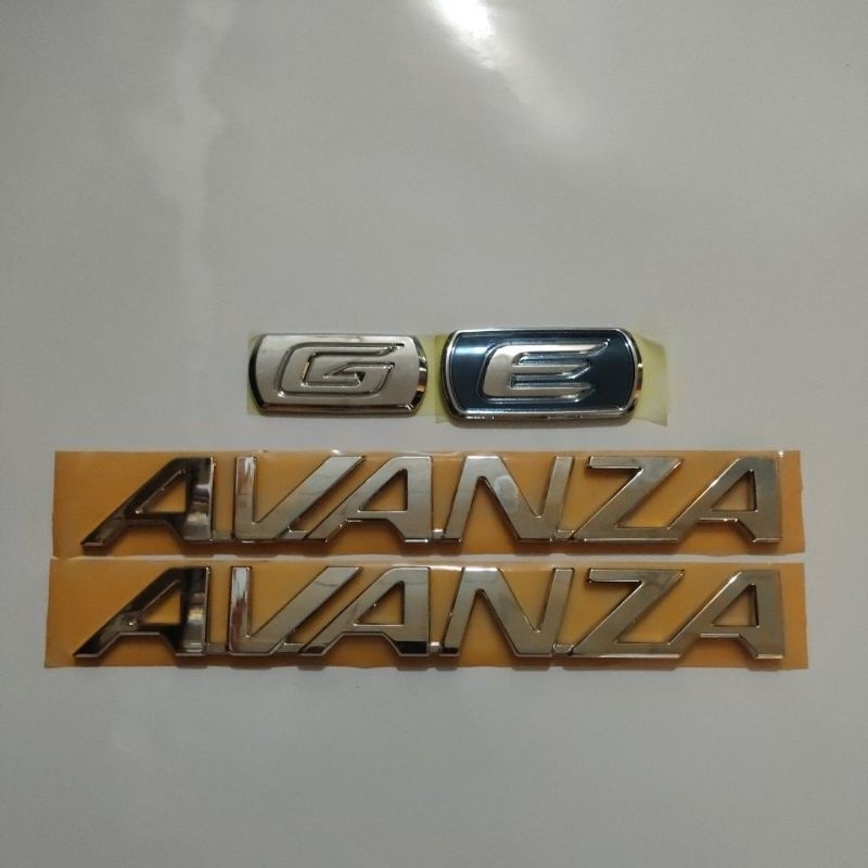 Avanza 2022 Emblem,E & G Original (1Pcs) | Shopee Philippines