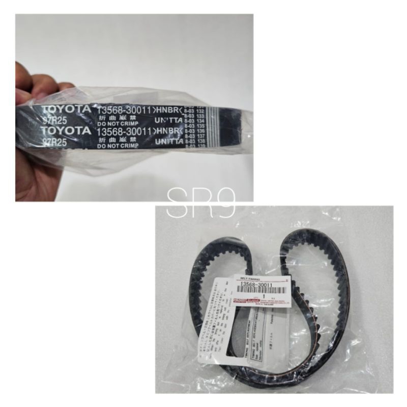 Timing Belt Innova Hilux Vigo Fortuner diesel 1kd 2kd 13568-30011 ...