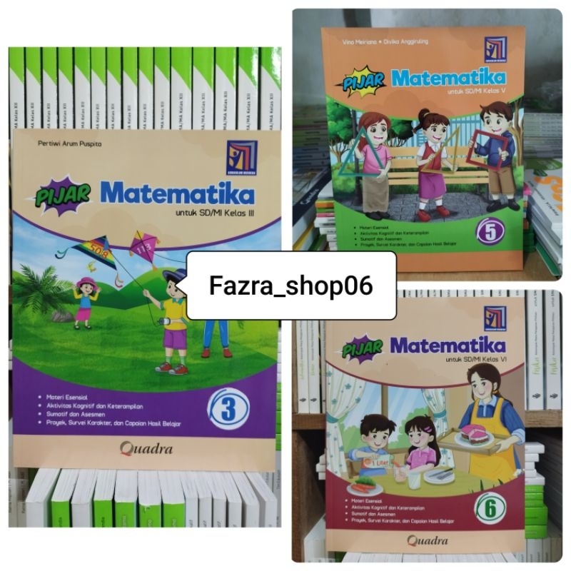 New & ORI Mathematics Incandescent Book For mi Grade 3 5 6 Quadra ...