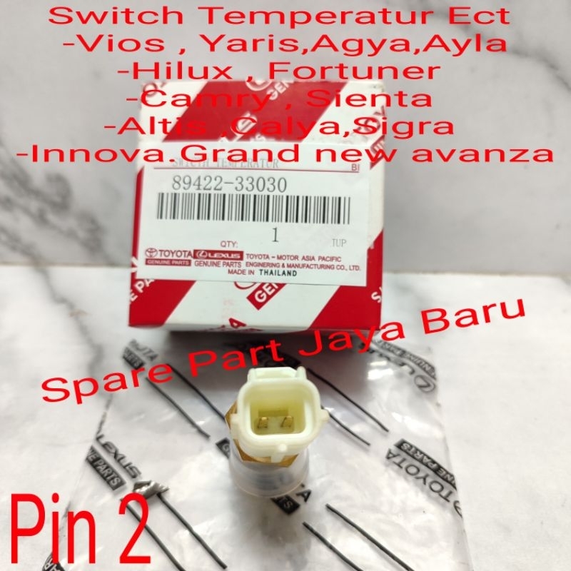 Switch Ect Temperature Sensor Innova Hilux Original 2pin | Shopee ...