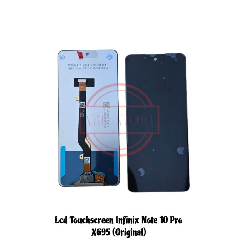 Lcd TOUCHSCREEN INFINIX NOTE 10 PRO X695 - X695D ORIGINAL | Shopee ...