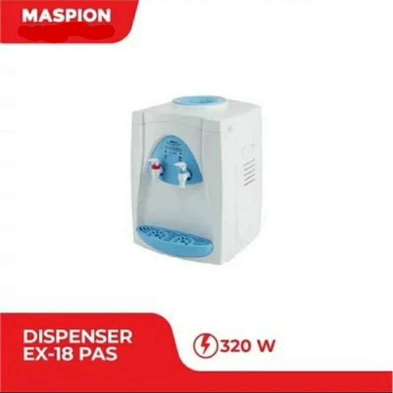 Maspion EX-18 Fitting Hot & Normal Table Dispenser SNI Official ...