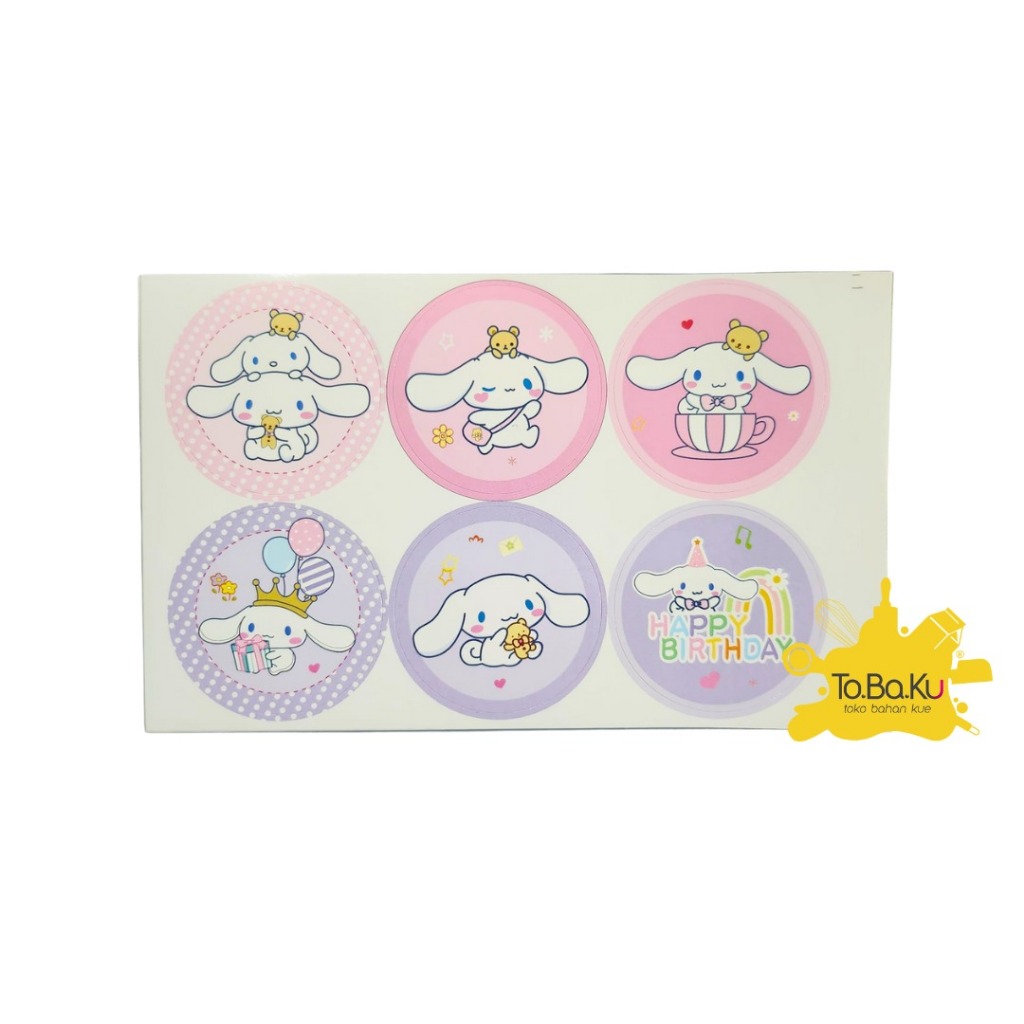 Round Cinnamoroll Sticker (30) | Shopee Philippines