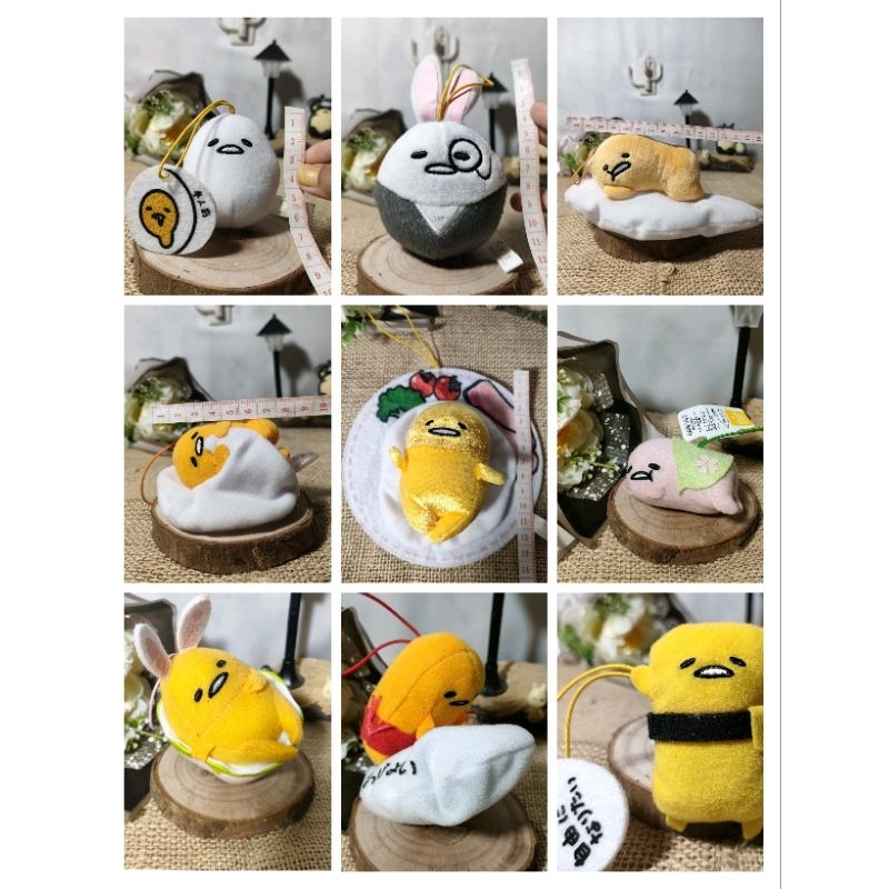 SANRIO GUDETAMA DOLL KEYCHAIN GUDETAMA KEYCHAIN | Shopee Philippines