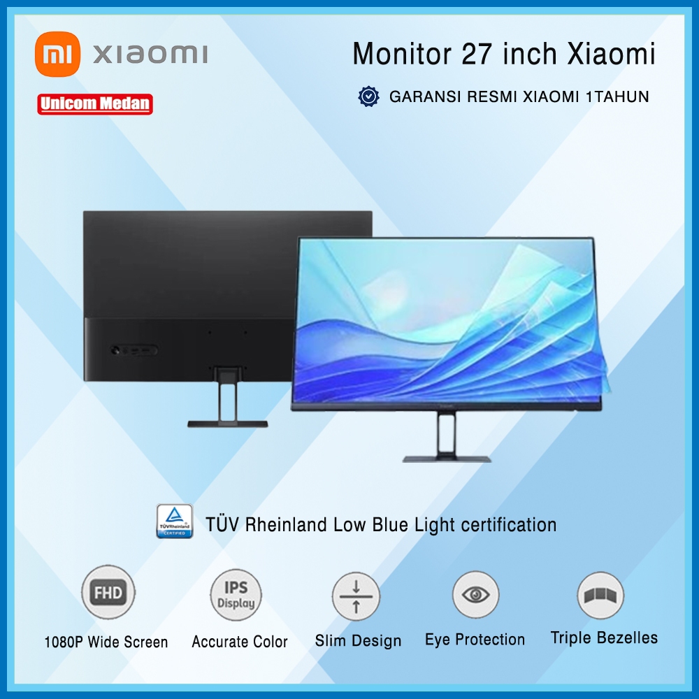 Xiaomi Redmi Gaming Monitor Full HD 1080P 75Hz 27 Inch IPS | Shopee ...