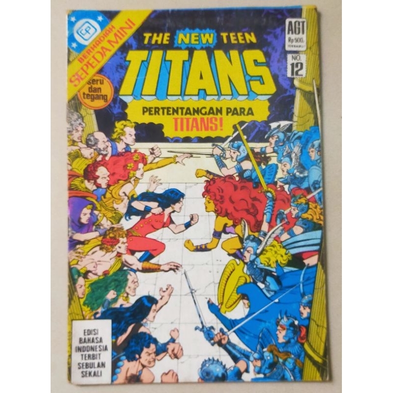 Cypress Comics: The New Teen Titans no. 12 The Resistance of Titans ...