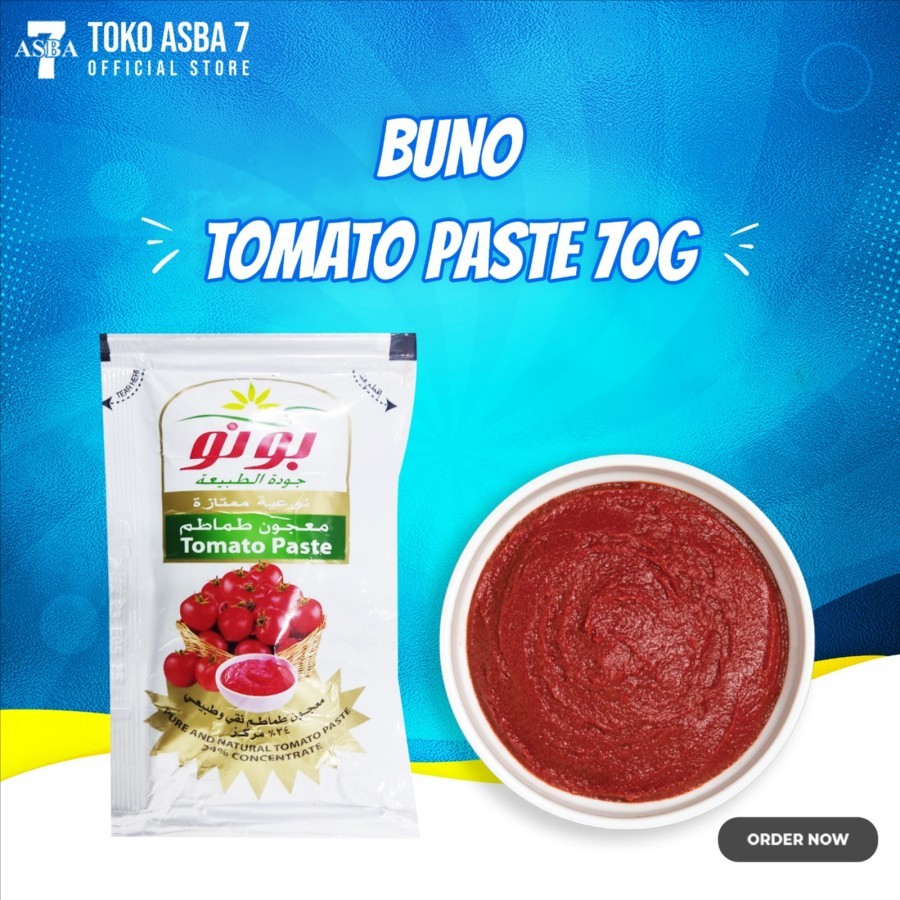 BUNO TOMATO PASTE SACHET 70 GR | Shopee Philippines