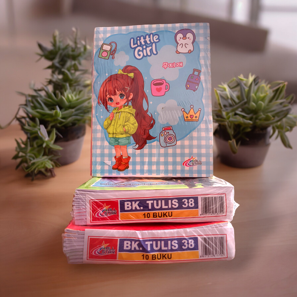 All STAR Writing Book 38 Sheets/Writing Book (1 Pack Contains 10 Books ...